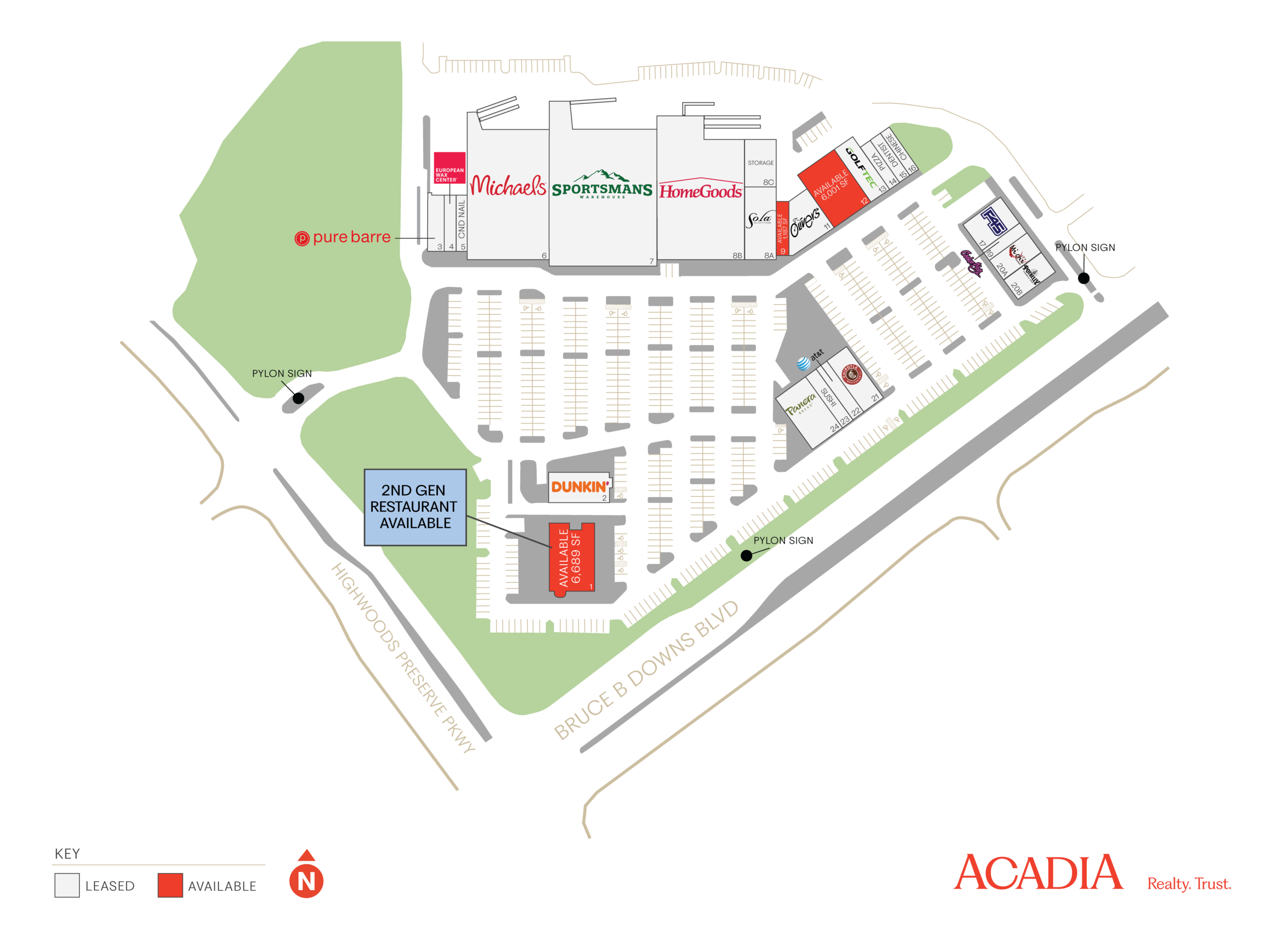 The Walk at Highwoods Preserve - Acadia Realty